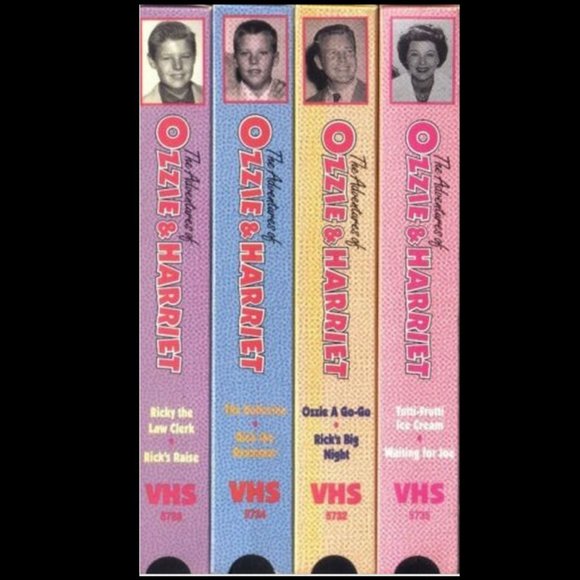 Front Row Entertainment | Other | Vintage Ozzie Harriet 8episode Vhs ...